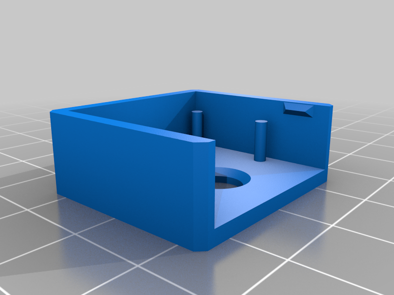 Pi Camera v1.3 mount for Pi Case by Blackbeard | Download free STL ...