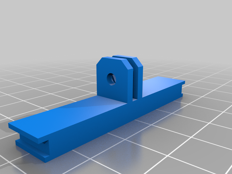 Pi Camera v1.3 mount for Pi Case by Blackbeard | Download free STL ...