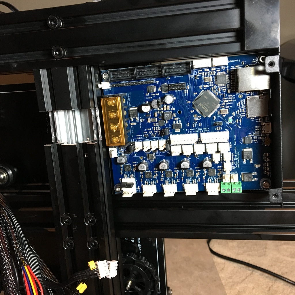 Ender 3 Pro Duet Maestro Mini5+ Mount by Phaedrux | Download free STL ...