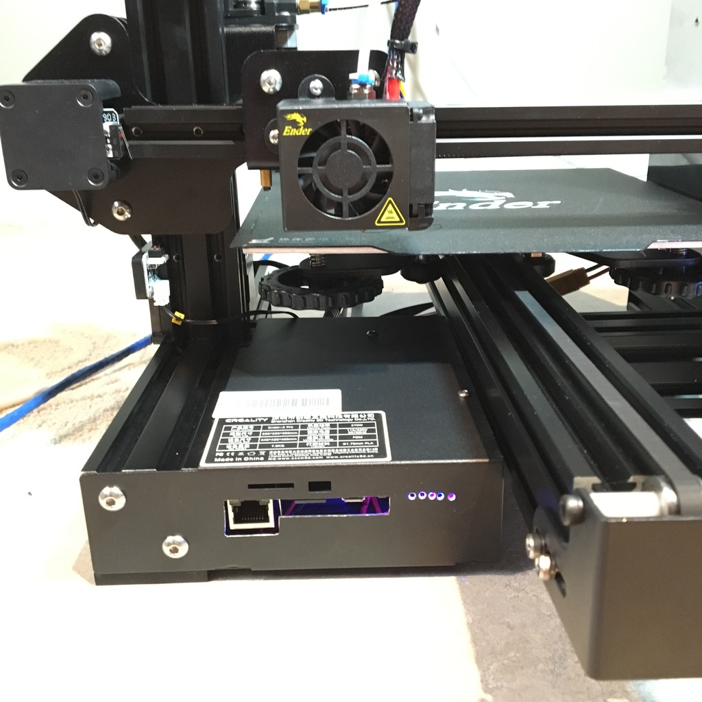 Ender 3 Pro Duet Maestro Mini5+ Mount by Phaedrux | Download free STL ...