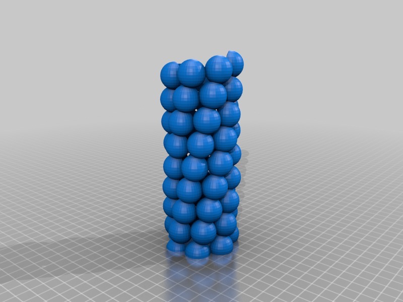 Customizable Sphere Tube / Cup by SavageRodent | Download free STL ...