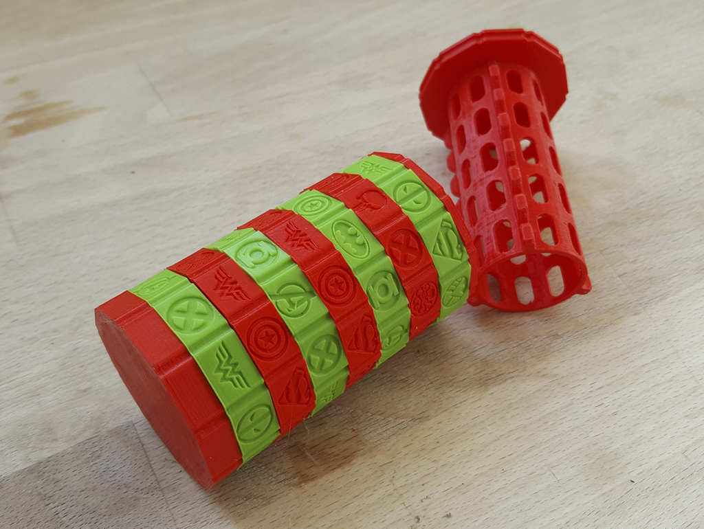 Cryptex Outer Ring (Super Hero logos) by SavageRodent | Download free ...