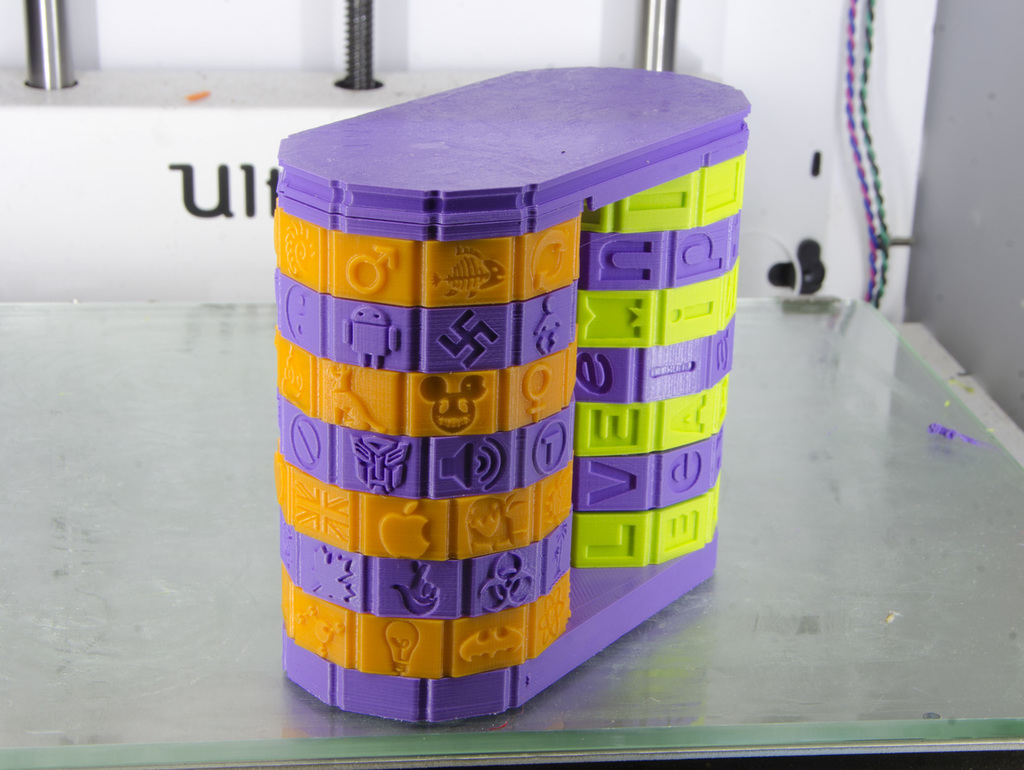 Dual Combination Safe 00 (Cryptex) by SavageRodent | Download free STL ...