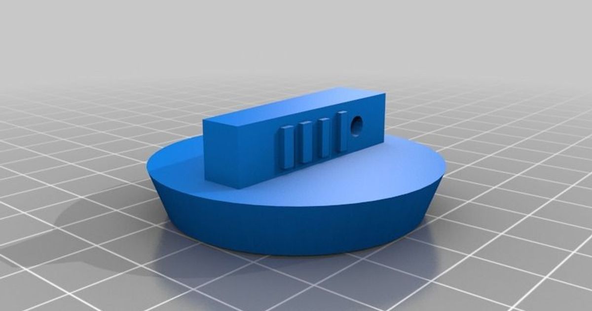 Bath Plug 44mm by GBlades | Download free STL model | Printables.com