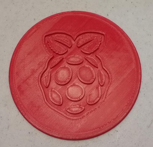 Raspberry Pi Coaster by Steven F. LeBrun | Download free STL model ...