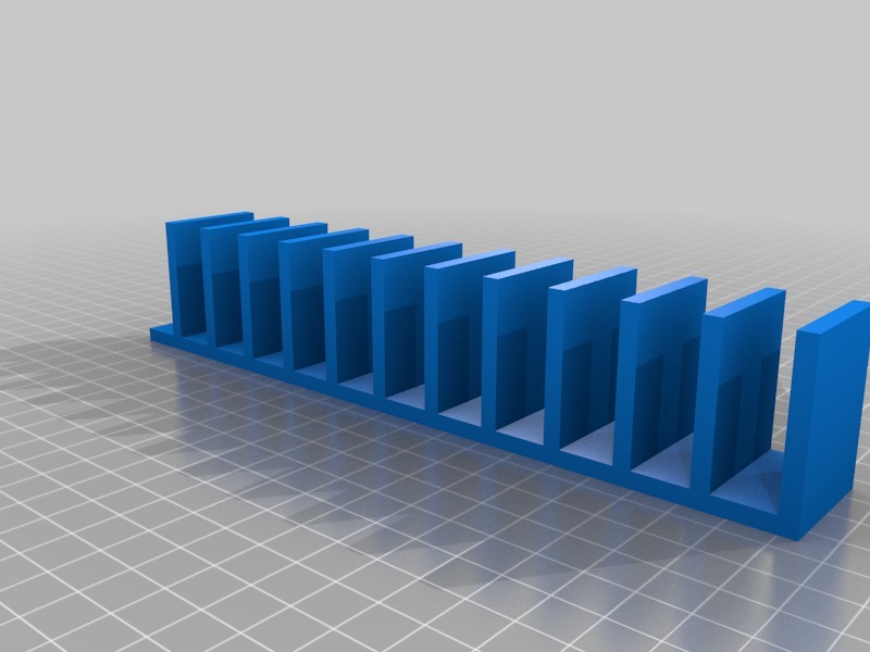 Blu Ray DVD wall rack/hanger by Element18592 | Download free STL model ...