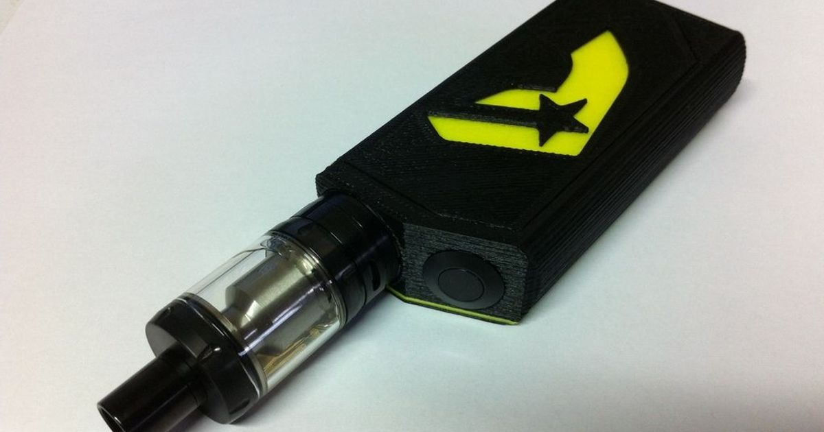 Unregulated Dual 18650 Box Mod (Vape) by Element18592 | Download free ...