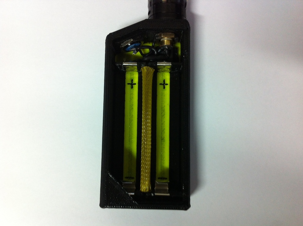 Unregulated Dual 18650 Box Mod (Vape) by Element18592 | Download free ...