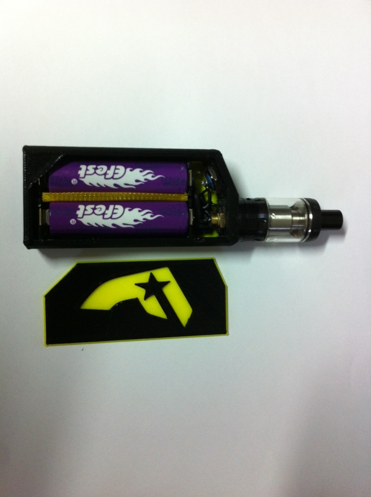 Unregulated Dual 18650 Box Mod (Vape) by Element18592 | Download free ...