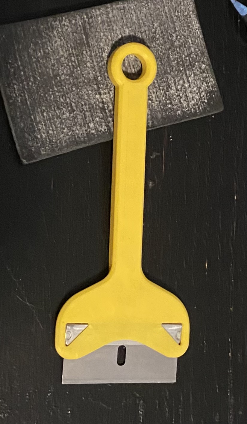 Razor scraper with hanger added by willnewton | Download free STL model ...