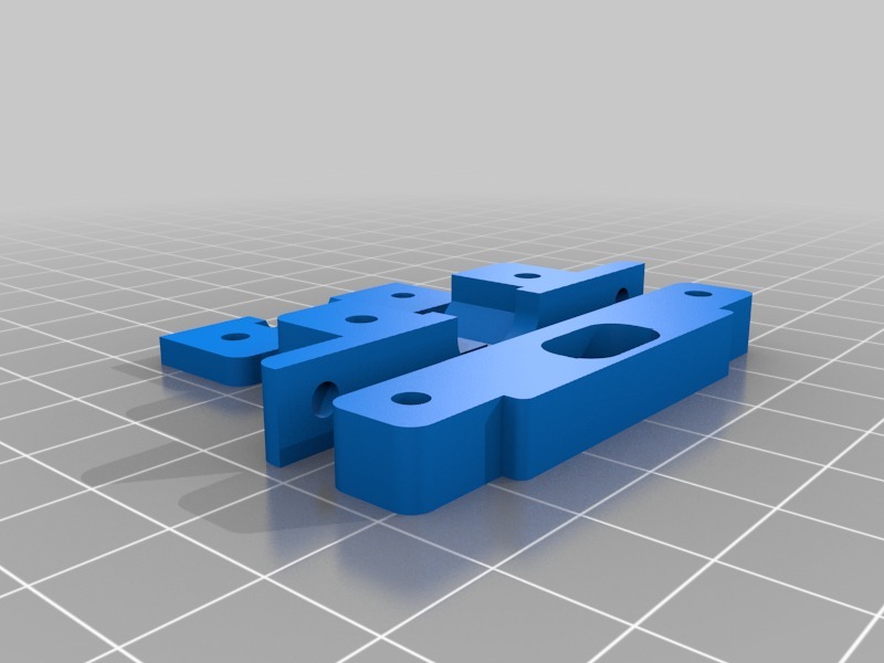 Sweet stackable XT60 panel and plug mounts by willnewton | Download ...