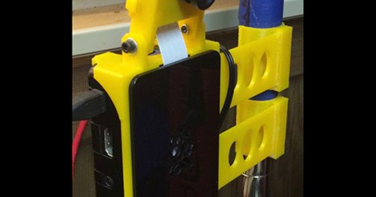 Canakit Raspberry Pi case and camera mount by willnewton | Download ...