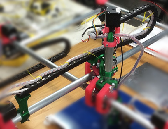 MPCNC drag chain / cable carrier for Z axis by willnewton | Download ...