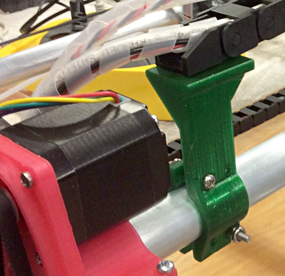 MPCNC drag chain / cable carrier for Z axis by willnewton | Download ...