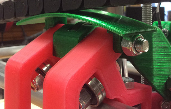 MPCNC drag chain / cable carrier for Z axis by willnewton | Download ...