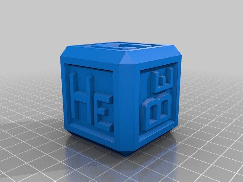 Element Dice by willnewton | Download free STL model | Printables.com