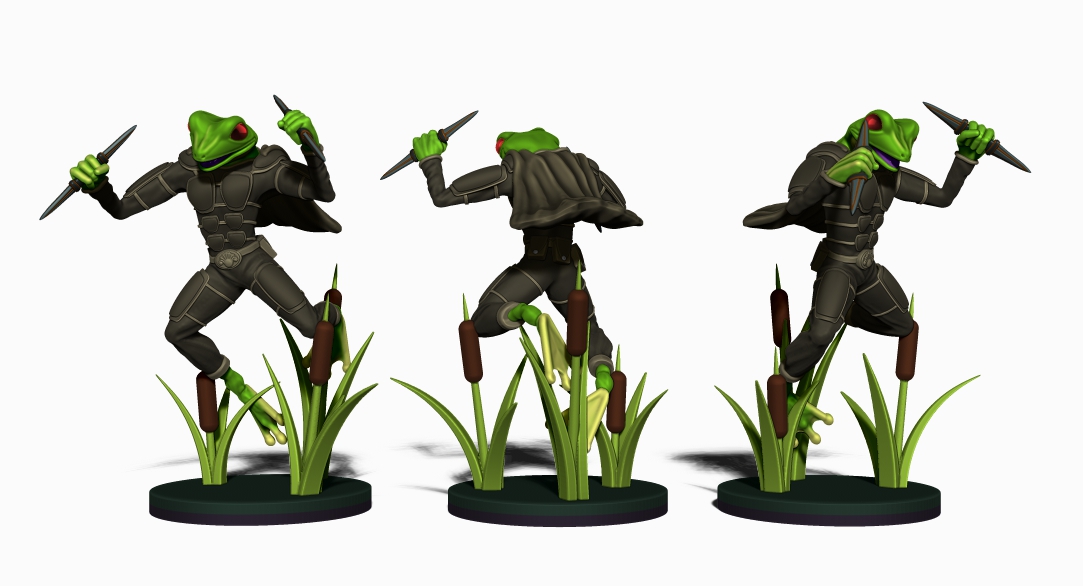 Spindly Quick-Blade Reed - Frogfolk Tabletop Miniature by ...