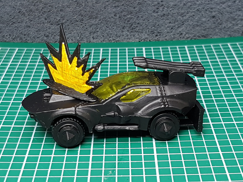 Gaslands Explosion Marker by SpankyTaz | Download free STL model ...