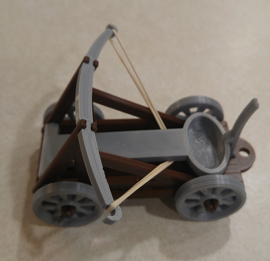 Bigger Bucket For Small Toy Catapult by briguy | Download free STL ...