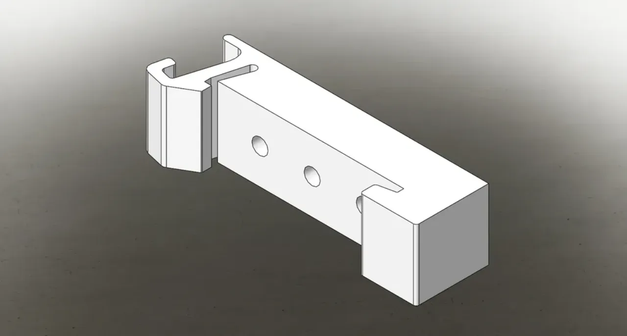 Din Rail Mount by Mavric | Download free STL model | Printables.com