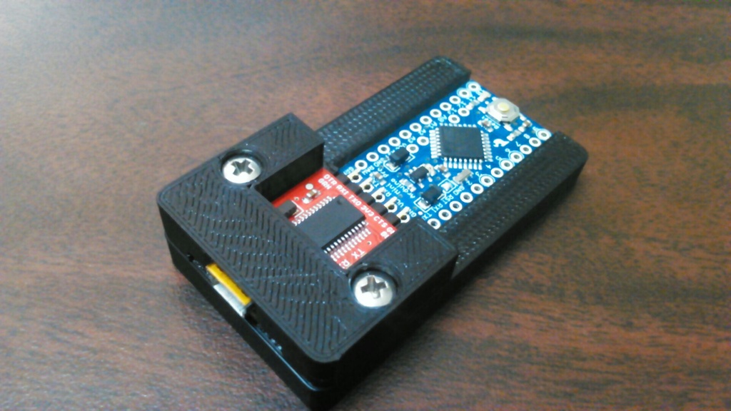 Arduino Pro Mini Ftdi Card Holder By Mavric Download Free Stl Model