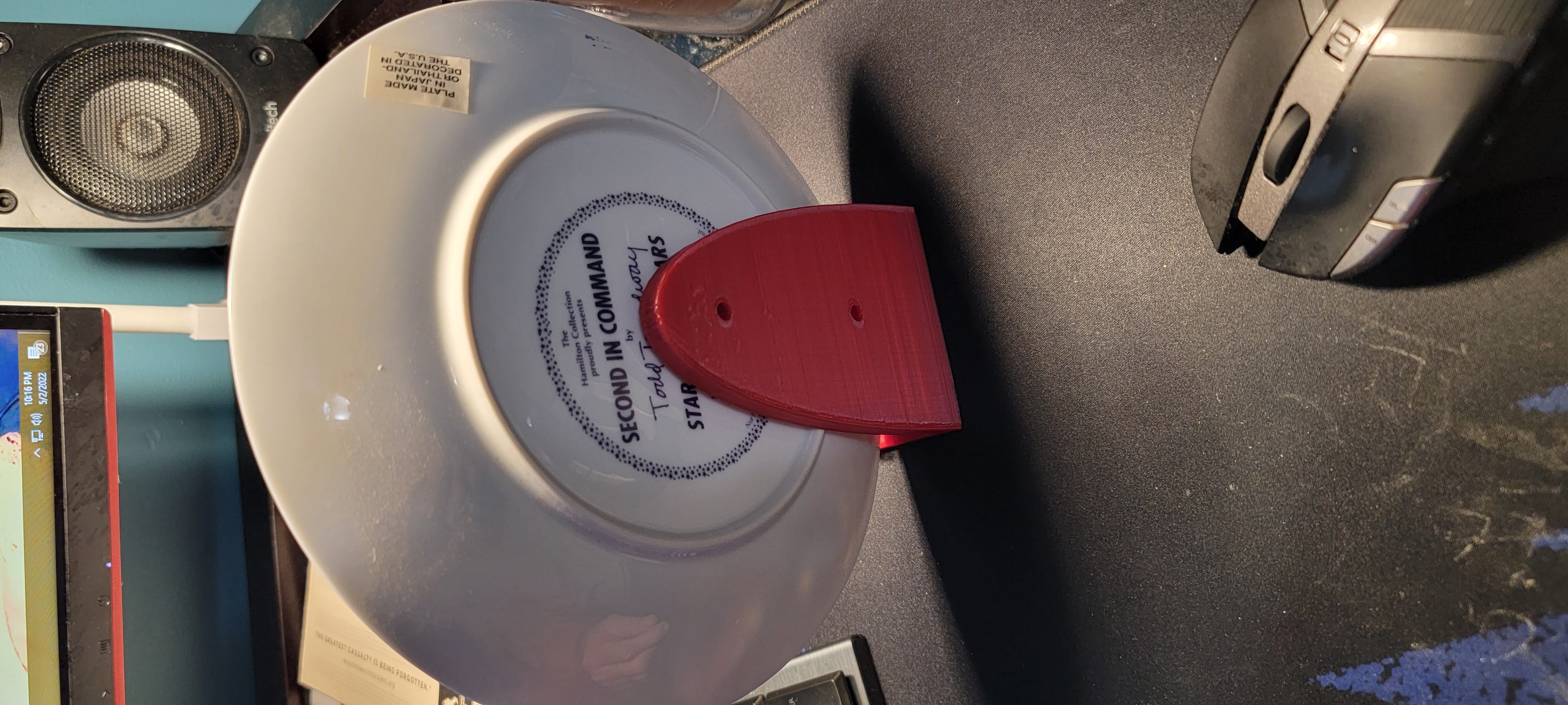 Display Plate Wall Mount by Turbo | Download free STL model ...