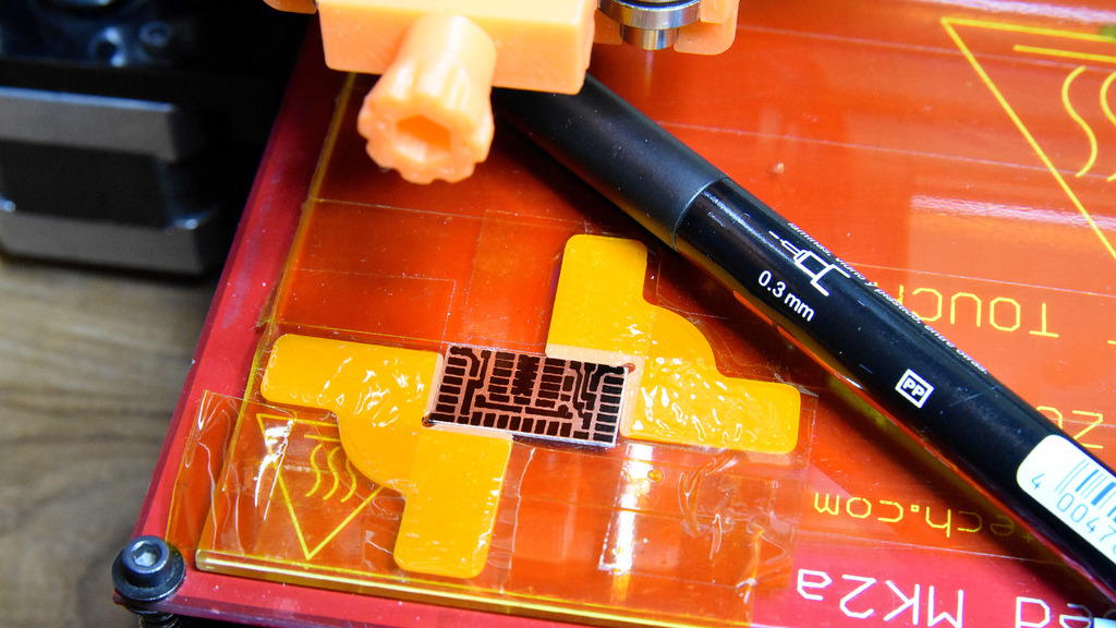 PCB marker tool head with spring option. by PiotrK | Download free STL ...