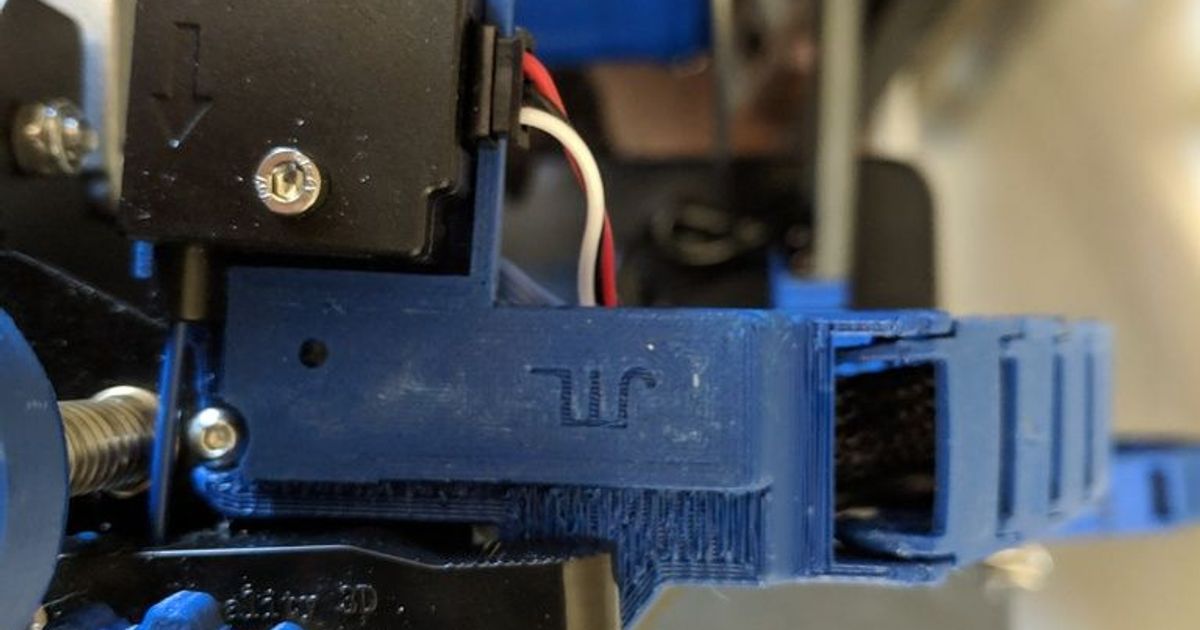 CR10/Ender 3 Extruder Chain with Filament Runout Mount by Robert ...