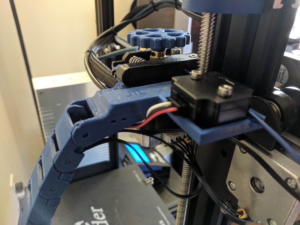 CR10/Ender 3 Extruder Chain with Filament Runout Mount by Robert ...