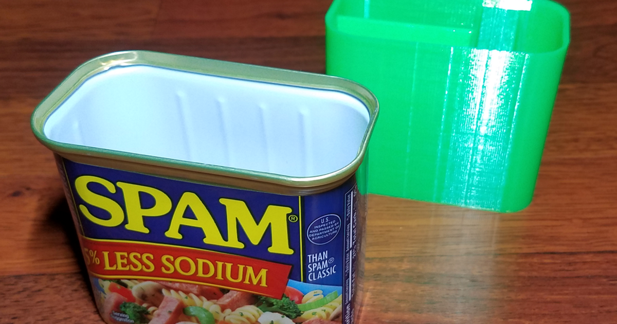 SPAM Can Divider by Joe Printable | Download free STL model ...