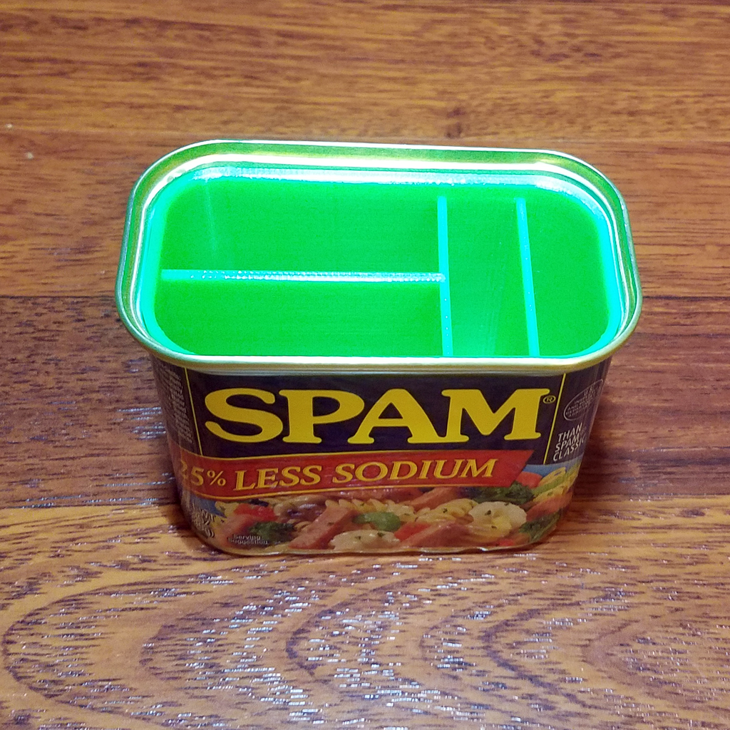 SPAM Can Divider by Joe Printable | Download free STL model ...