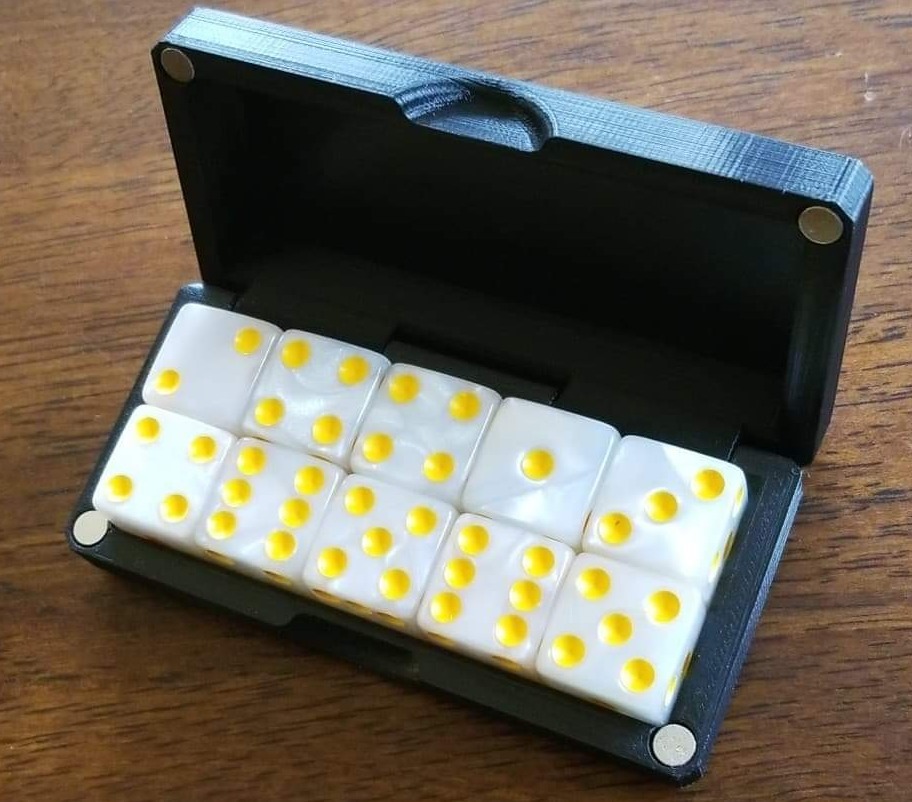 Hinged Dice Boxes by Jorg | Download free STL model | Printables.com
