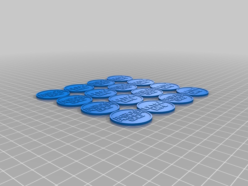 RPO Extra Life Token by Jorg | Download free STL model | Printables.com