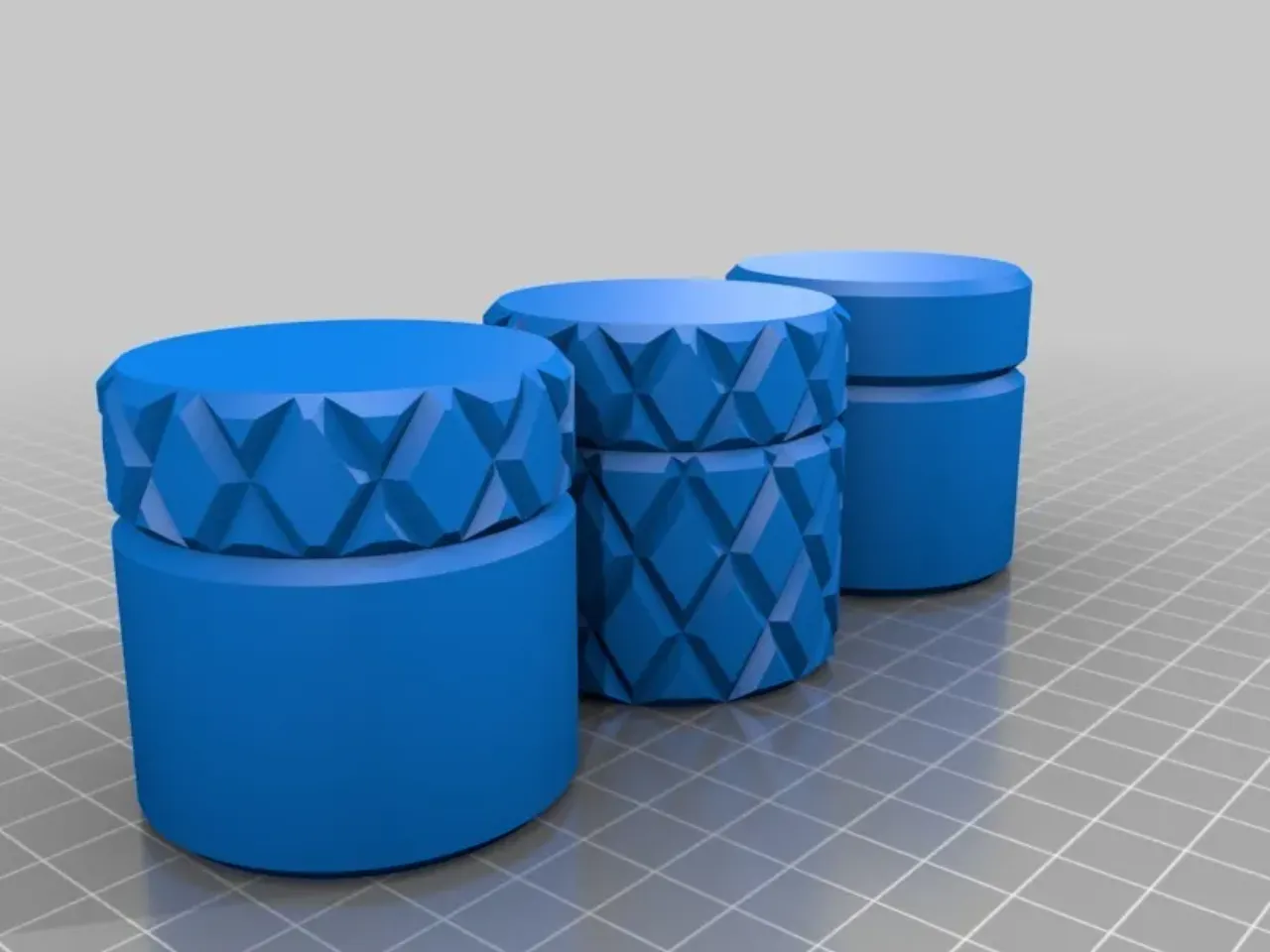 Round Threaded Box Take II by Jorg | Download free STL model ...