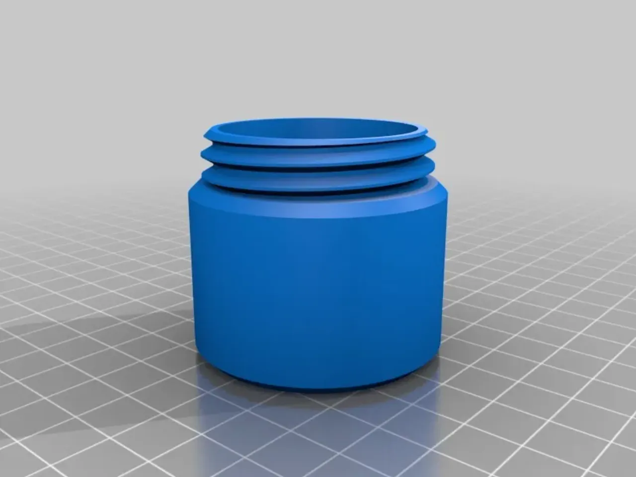Round Threaded Box Take II by Jorg | Download free STL model ...
