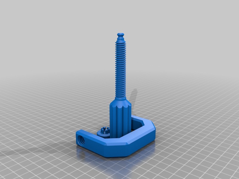 Acme Threaded C-Clamp von Jorg | Kostenloses STL-Modell herunterladen ...
