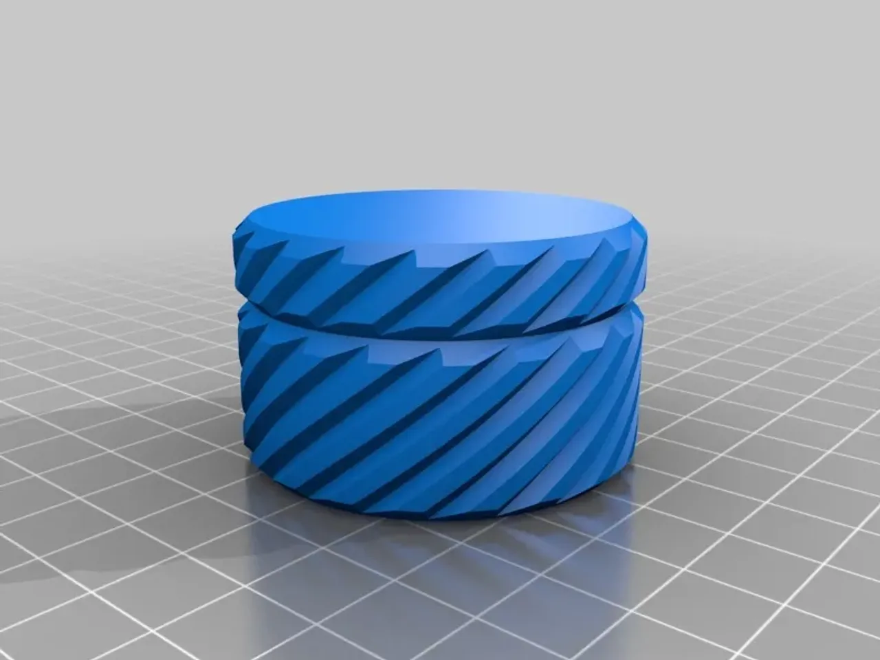 Sprial Ridged Box by Jorg | Download free STL model | Printables.com
