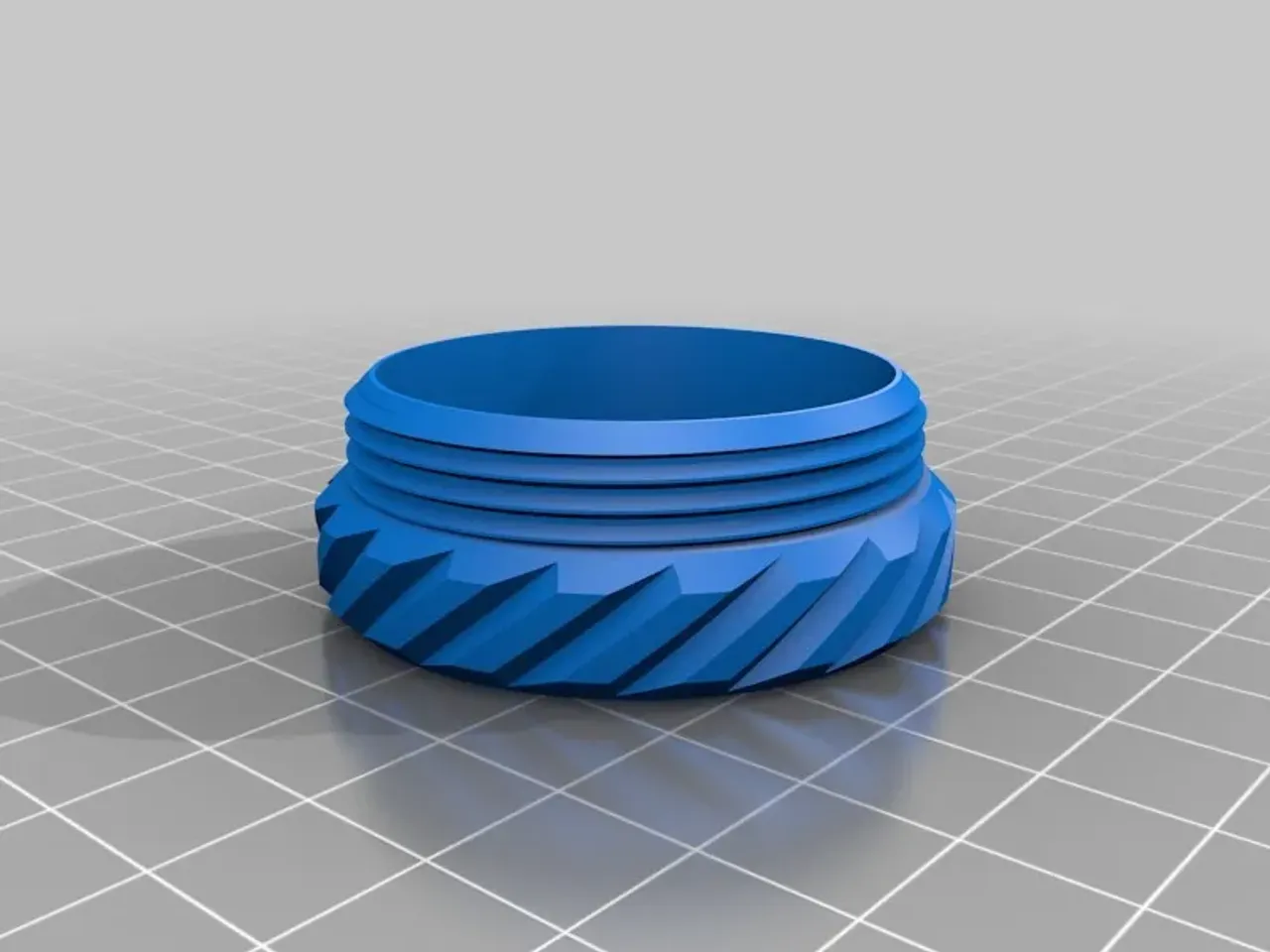 Sprial Ridged Box by Jorg | Download free STL model | Printables.com