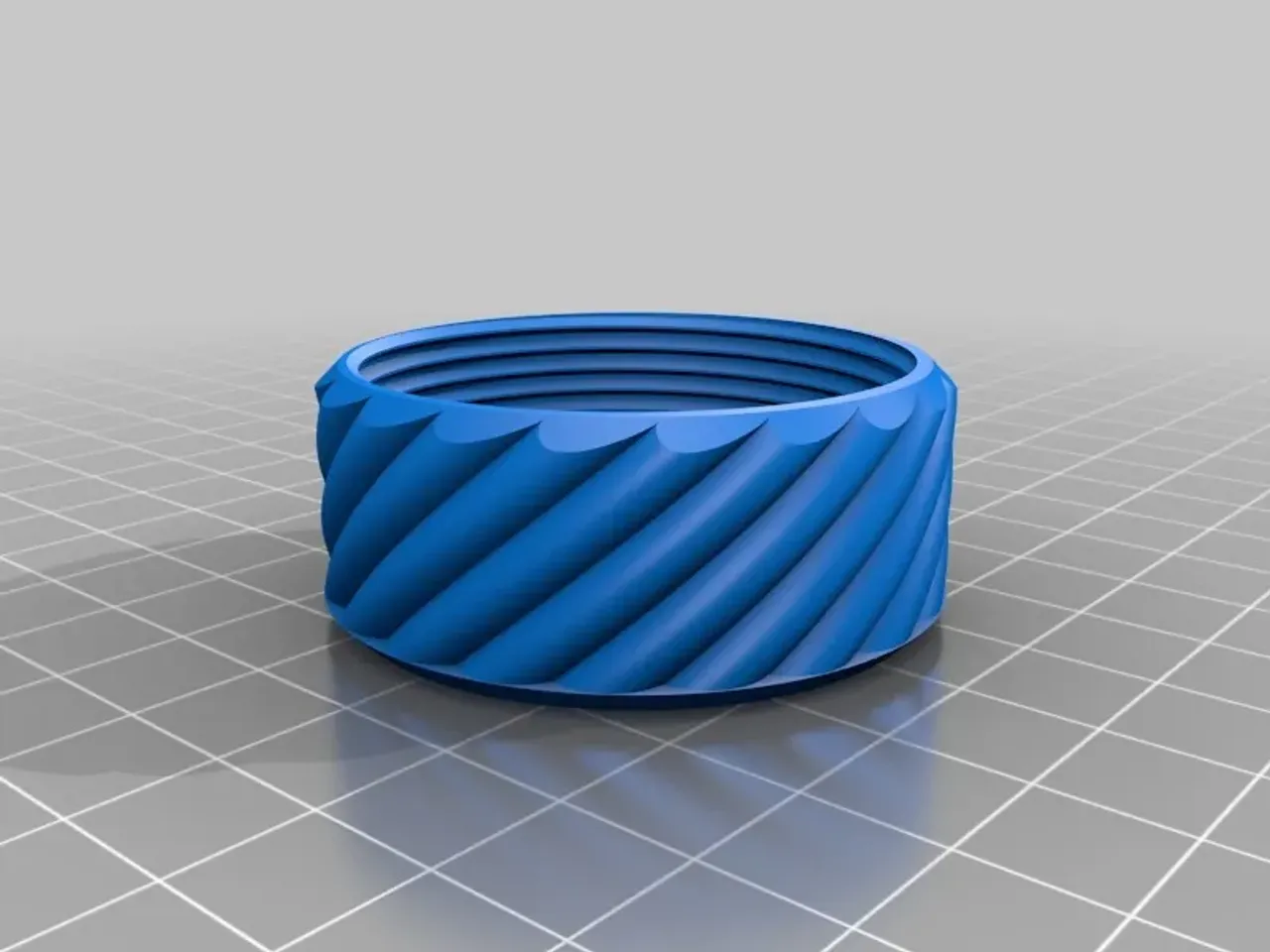 Sprial Ridged Box by Jorg | Download free STL model | Printables.com