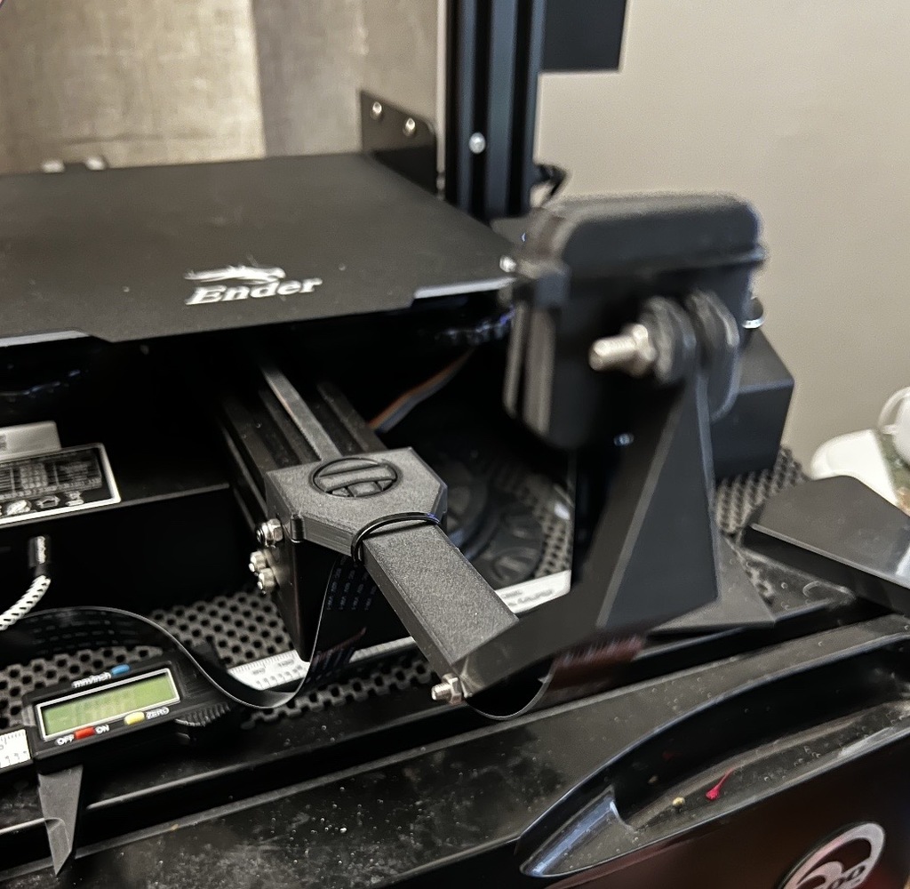 Ender 3 Pro Pi Camera Rail Mount by scandiprint3d | Download free STL ...