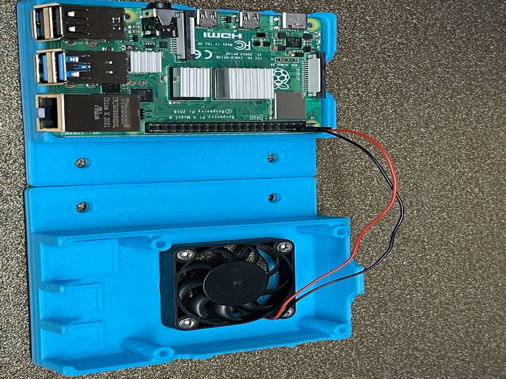 Raspberry Pi 4 Model B Case for CR-10 2020/2040 Extrusion - REMIX by ...