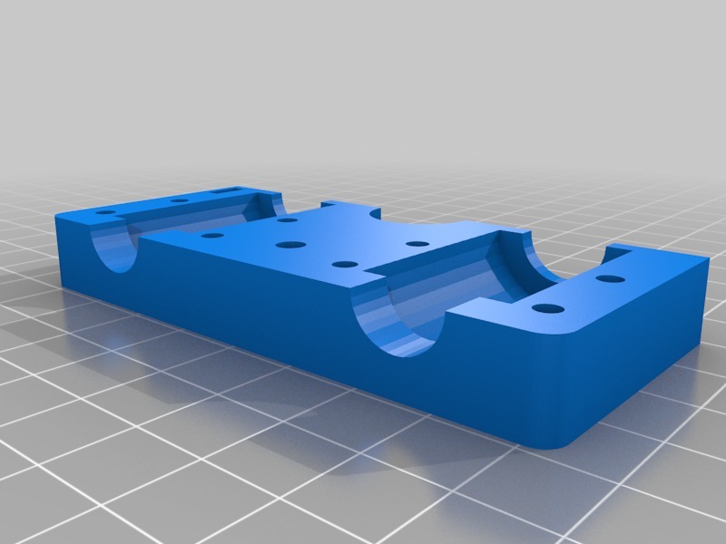 Vulcanus Max 40 E3D v6 BLtouch Carriage by Fazzical | Download free STL ...