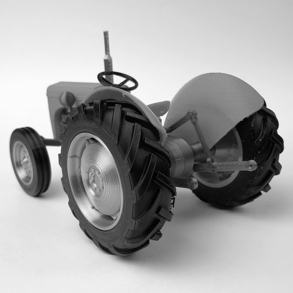 Tractor - Ferguson TE20 - Fully printable kit - scale 1/18 by Soarpix ...