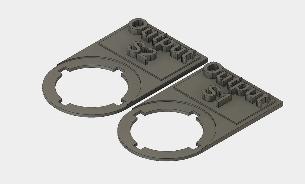 Button Legend 22mm by ksutty | Download free STL model | Printables.com