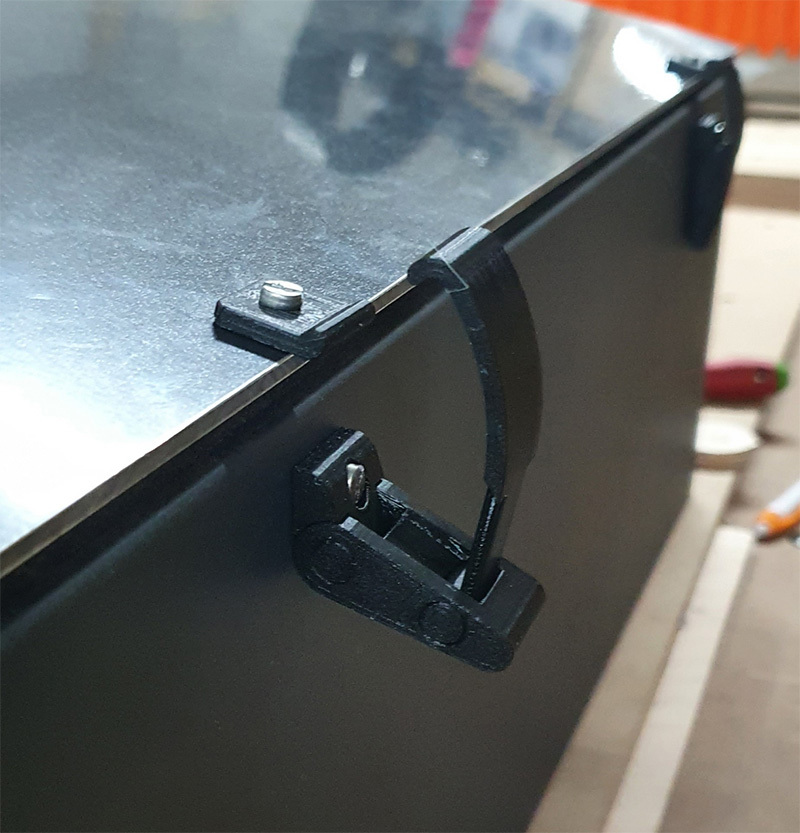 Lever Latch (print in place) by Laisch | Download free STL model ...