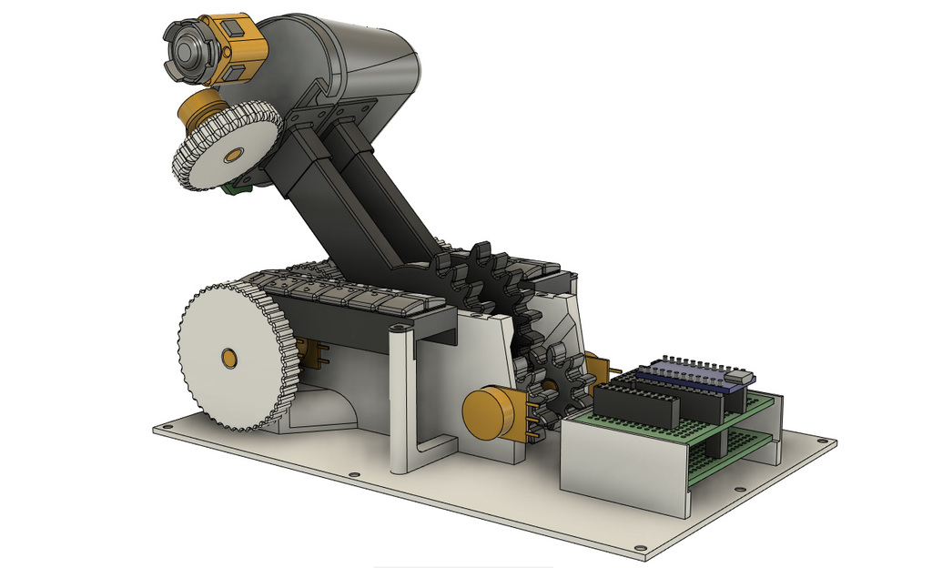 Throttle with 7 axis and 32 buttons by Laisch | Download free STL model ...