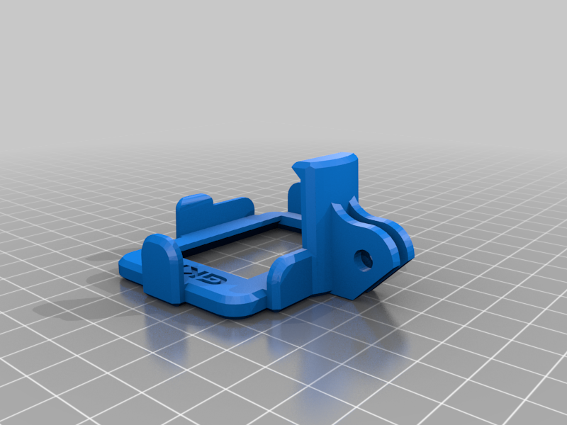 GoPro hero5 hero6 hero7 clip on frame by soemarko | Download free STL ...