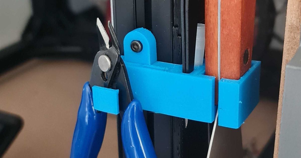 3d Printer Tool Rack by tony | Download free STL model | Printables.com