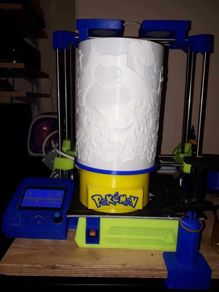 Pokemon lithophane lamp by stevemast39@gmail.com | Download free STL ...