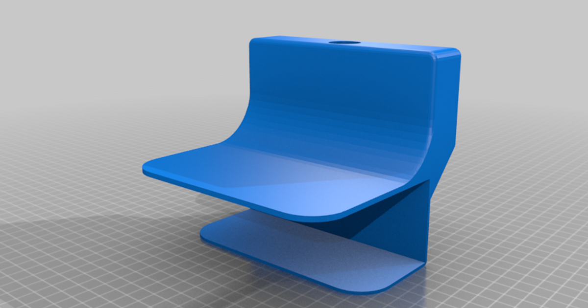 Table side remote controls holder by nuaimat | Download free STL model ...